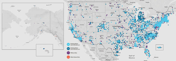 Drinking Water Contamination Map – TPG Online Daily